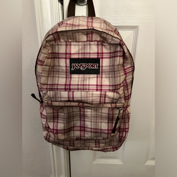 Jansport | Bags | Jansport Plaid Backpack | Poshmark